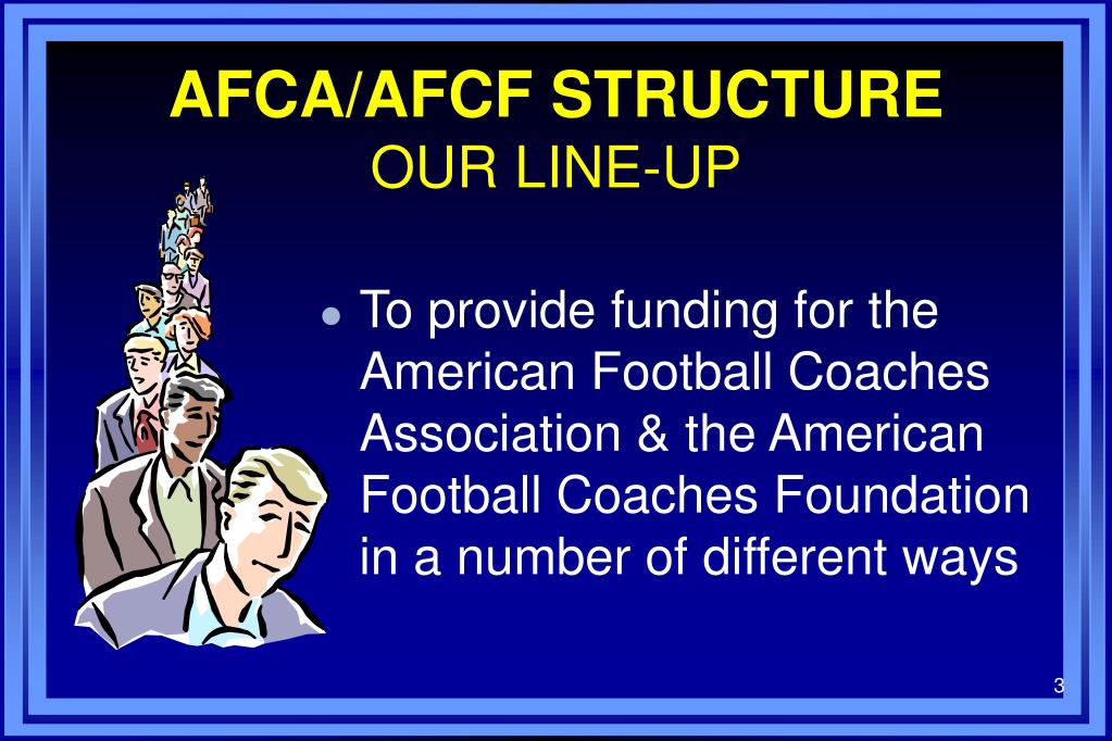 PPT - AMERICAN FOOTBALL COACHES ASSOCIATION & AMERICAN FOOTBALL COACHES ...