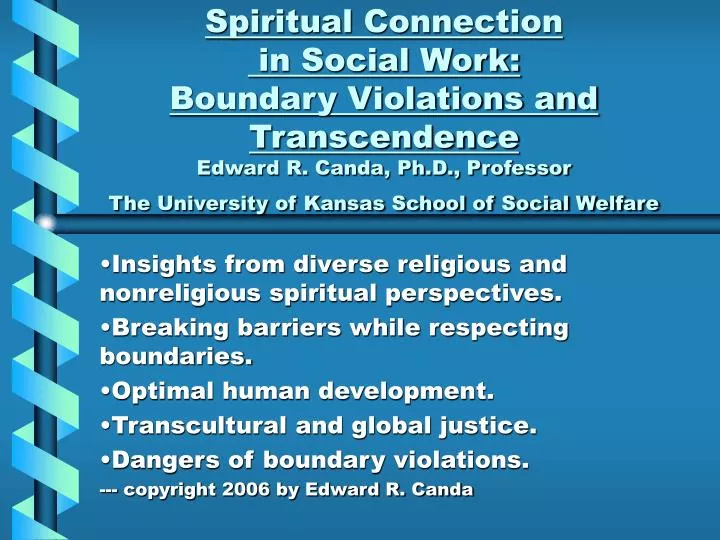 PPT - Insights from diverse religious and nonreligious spiritual ...
