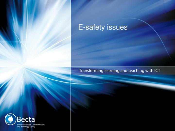PPT - E-safety issues PowerPoint Presentation, free download - ID:216210