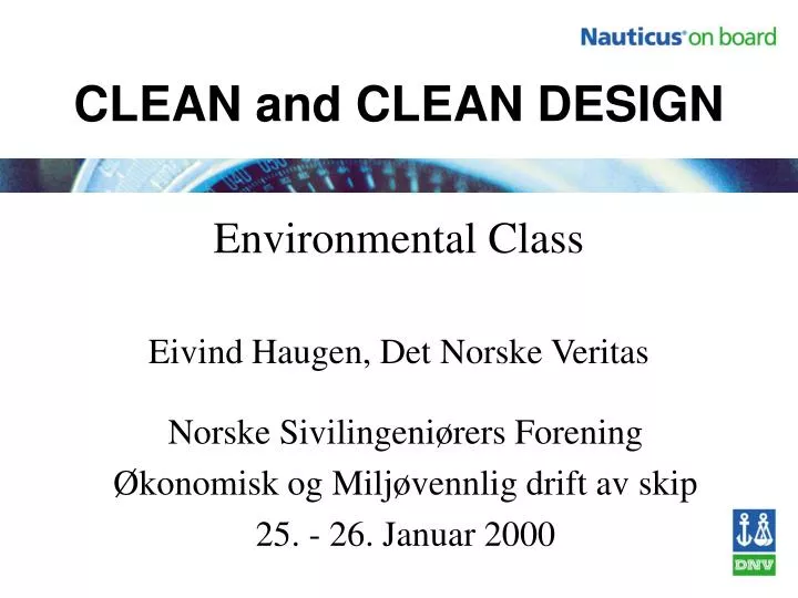 PPT - CLEAN and CLEAN DESIGN PowerPoint Presentation, free download ...