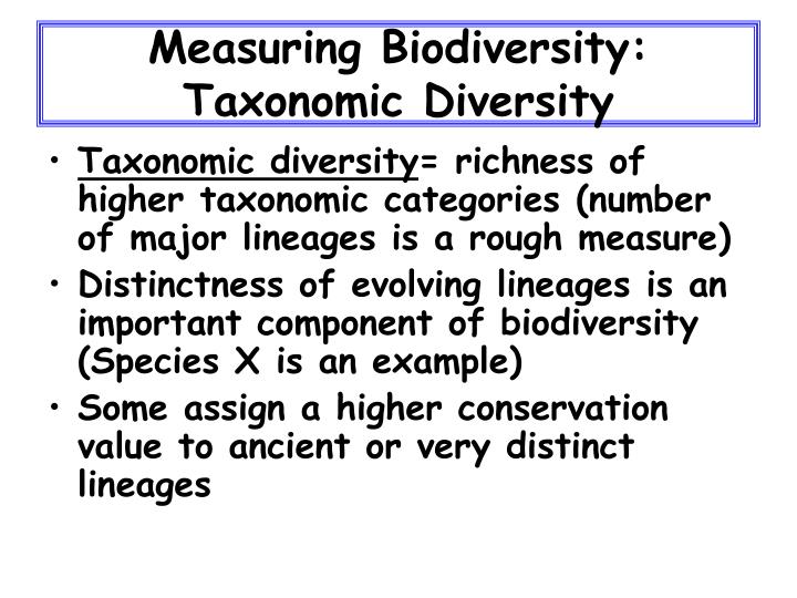 PPT - Measuring Biodiversity PowerPoint Presentation - ID:217033