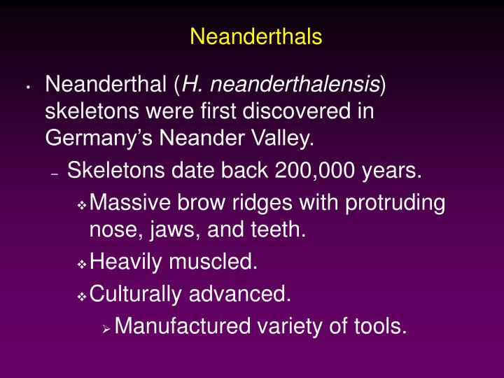 PPT - Anatomy & Physiology Unit 6: Human Evolution PowerPoint ...