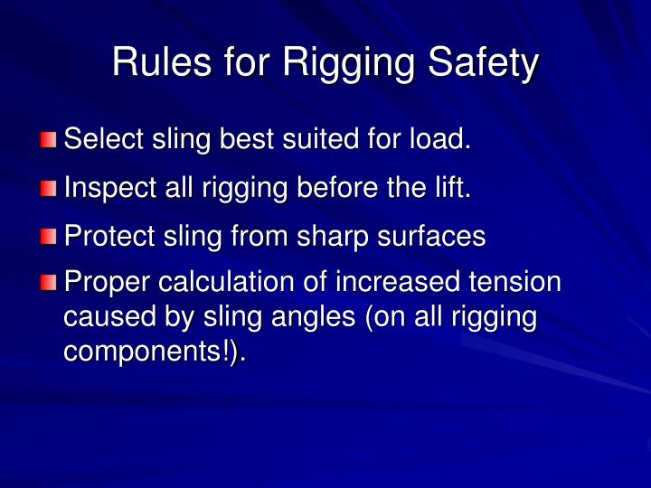 PPT - Rigging Hazard Awareness PowerPoint Presentation - ID:218025