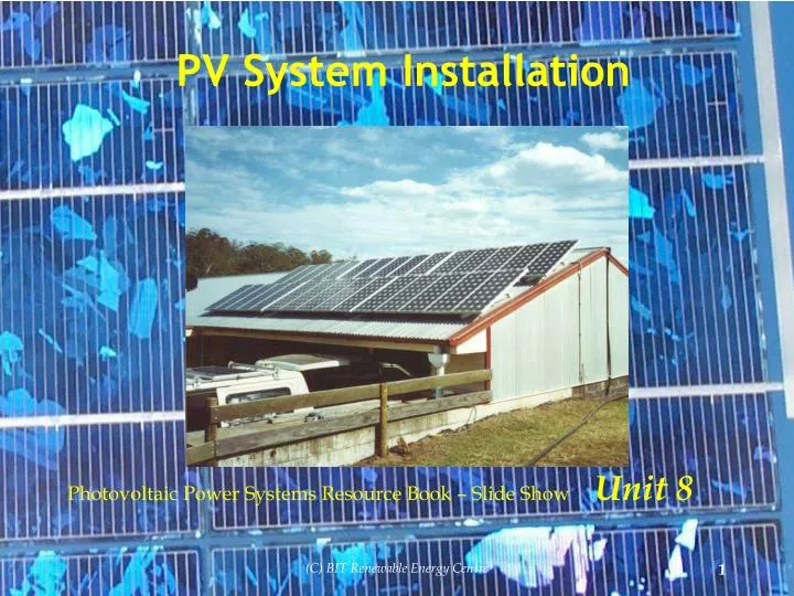 PPT - PV System Installation PowerPoint Presentation, free download ...