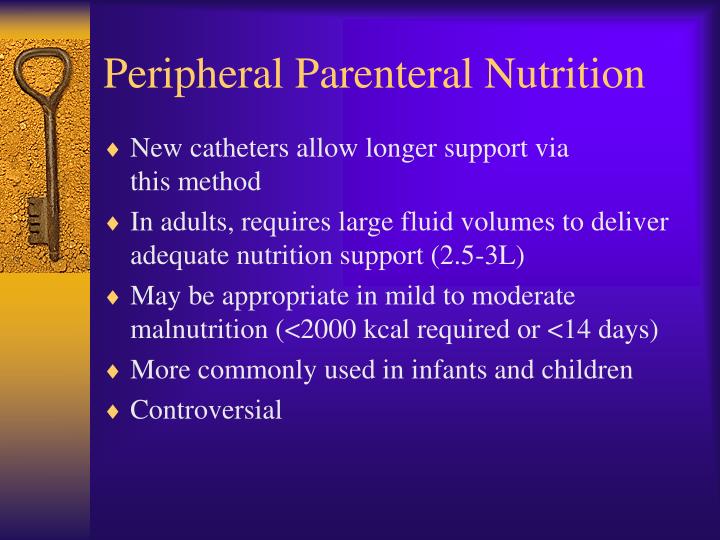PPT - Parenteral Nutrition PowerPoint Presentation - ID:218279