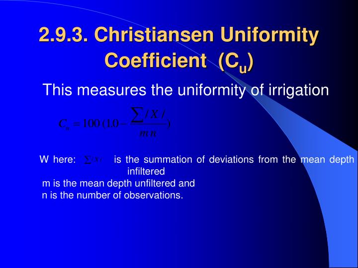 PPT - CHAPTER TWO: BASICS IN IRRIGATION ENGINEERING PowerPoint ...