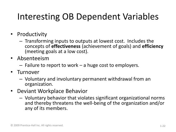 PPT - Robbins & Judge Organizational Behavior 13th Edition PowerPoint ...