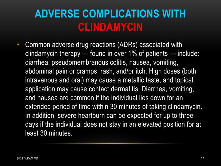 PPT - Clindamycin Uses and Concerns PowerPoint Presentation - ID:219300