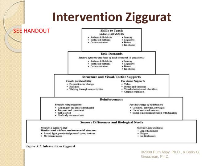 PPT - Ziggurat Model: A Functional Approach to Autism Planning ...