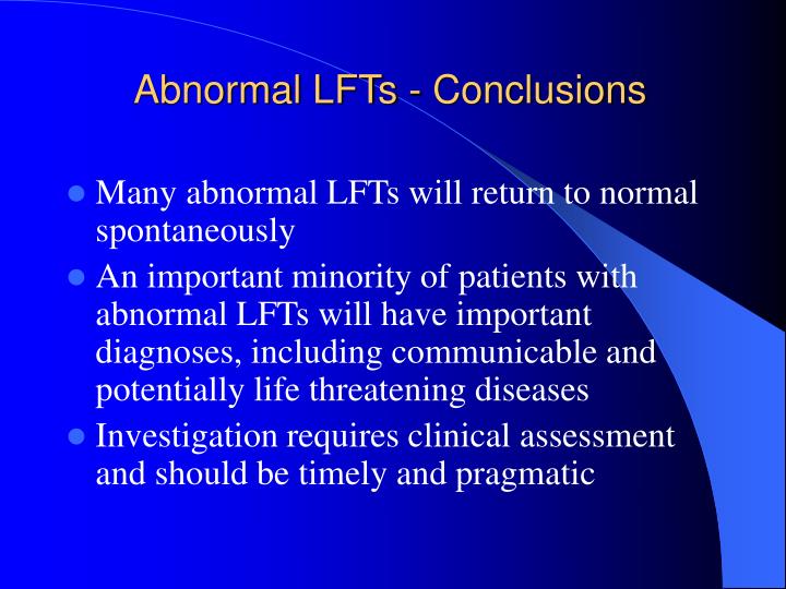 PPT - Evaluation of Abnormal Liver Function Tests PowerPoint ...