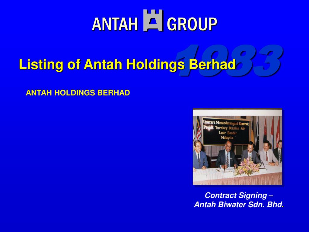 PPT - ANTAH GROUP SYARIKAT PESAKA ANTAH PowerPoint Presentation, free ...