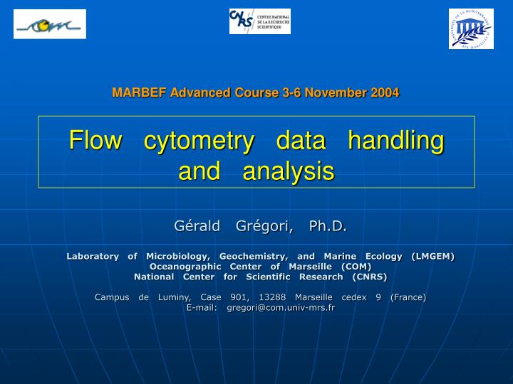 PPT - Flow cytometry data handling and analysis PowerPoint Presentation ...