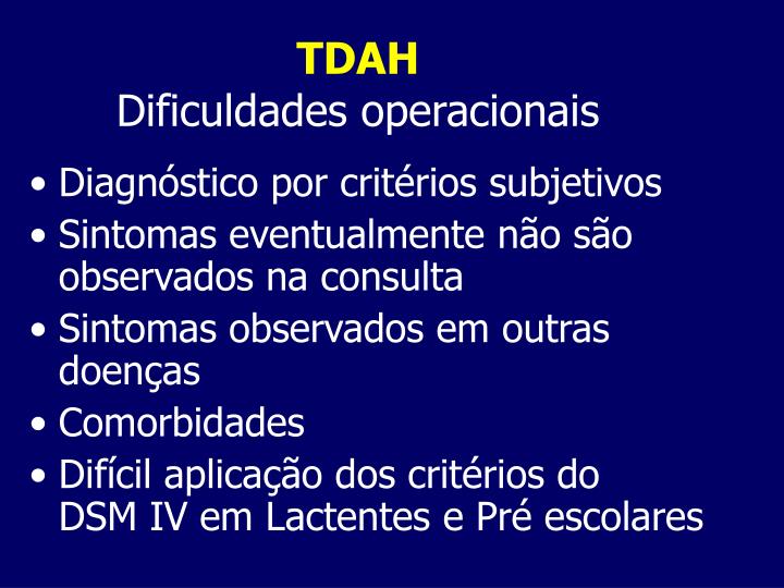 PPT - TDAH PowerPoint Presentation - ID:221977
