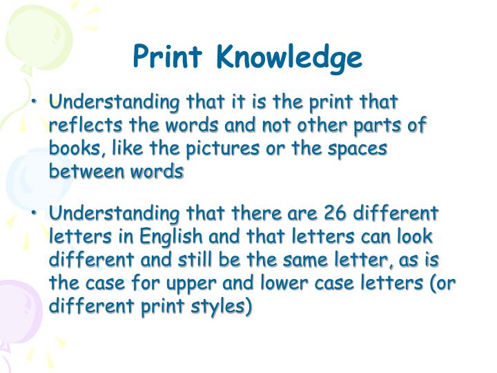 PPT - Emergent Literacy: What It Is & Why It Matters PowerPoint ...
