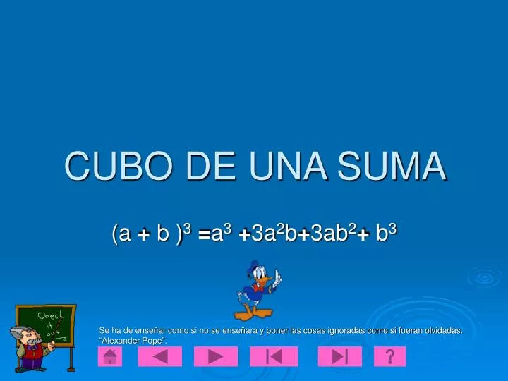 PPT - CUBO DE UNA SUMA PowerPoint Presentation, free download - ID:222519