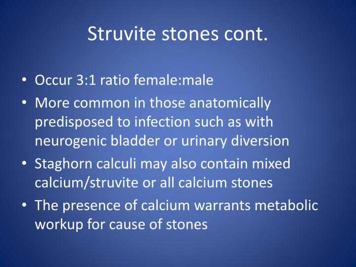 PPT - Staghorn calculi – causes and treatment PowerPoint Presentation ...