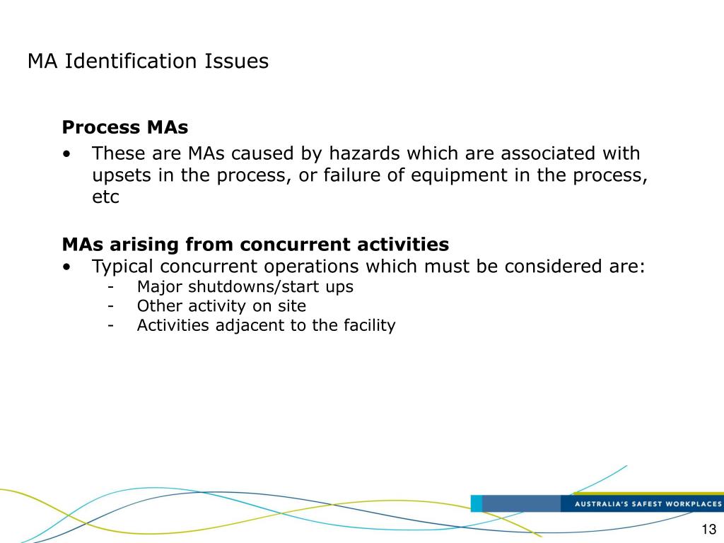 PPT - Major Hazard Facilities Major Accident Identification and Risk ... PPT - Major Hazard Facilities Major Accident Identification and Risk ...