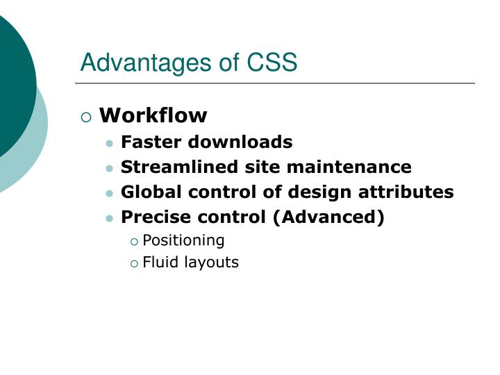 PPT - CSS: Separating Design and Content PowerPoint Presentation - ID:226640