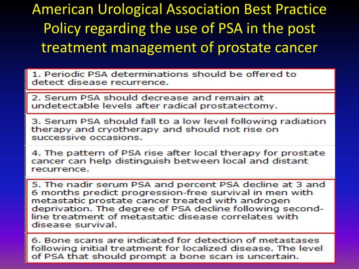 PPT - Management of Prostate Cancer Post-Prostatectomy PowerPoint ...