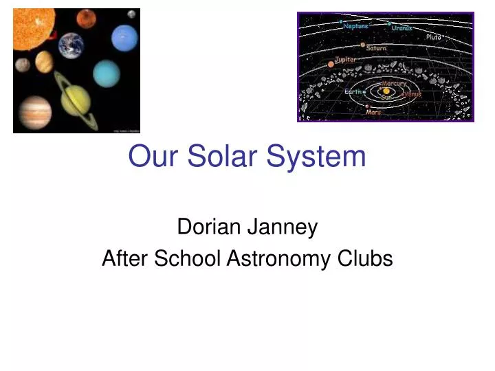 PPT - Our Solar System PowerPoint Presentation, free download - ID:228237