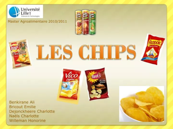 PPT - LES CHIPS PowerPoint Presentation, free download - ID:228332