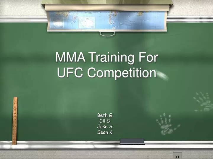 PPT - MMA Training For UFC Competition PowerPoint Presentation, free ...