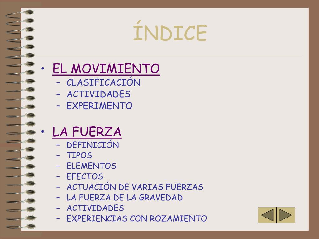 PPT - LAS FUERZAS Y EL MOVIMIENTO PowerPoint Presentation, free ...