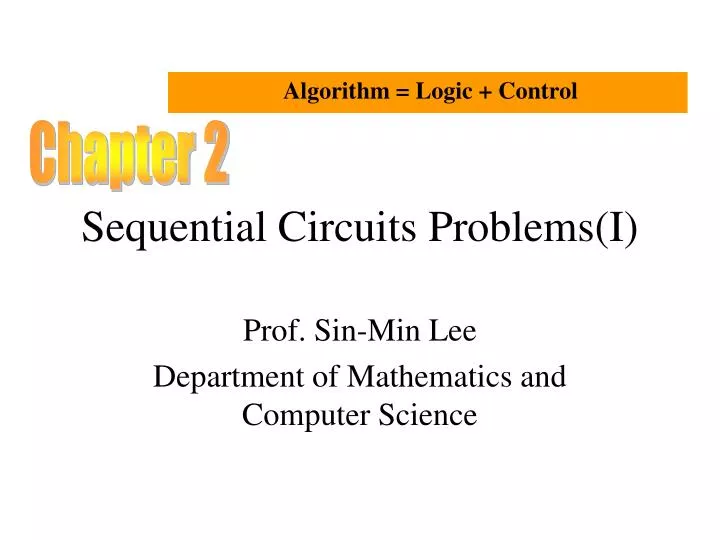 PPT - Sequential Circuits Problems(I) PowerPoint Presentation, free ...