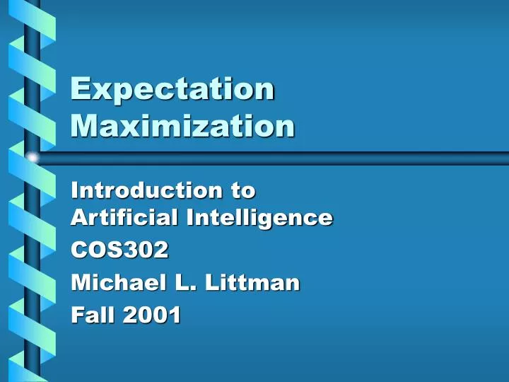 Ppt Expectation Maximization Powerpoint Presentation Free Download