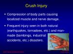 PPT - CRUSH INJURIES PowerPoint Presentation - ID:22957