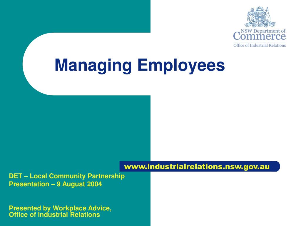 PPT - Managing Employees PowerPoint Presentation, free download - ID:230661 PPT - Managing Employees PowerPoint Presentation, free download - ID:230661