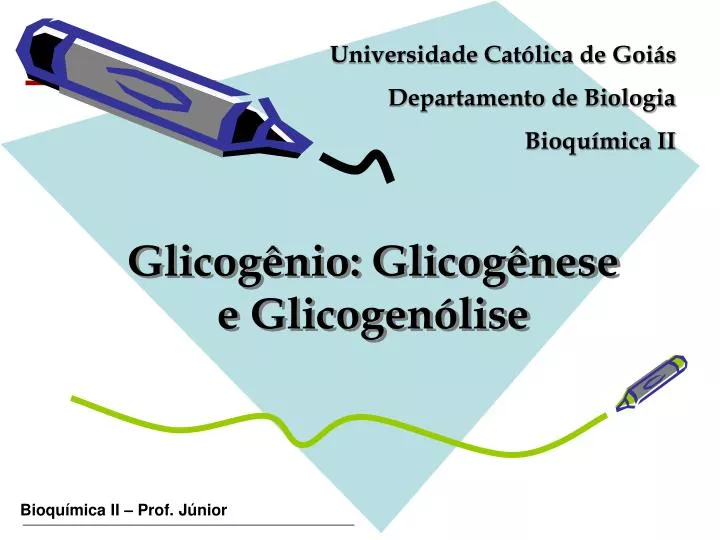 PPT - Glicogênio: Glicogênese e Glicogenólise PowerPoint Presentation ...