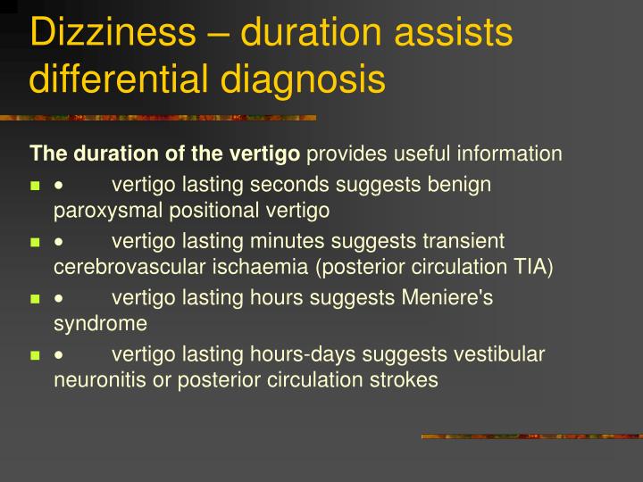 PPT - Vertigo PowerPoint Presentation - ID:231017