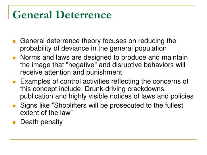 PPT - Rational Choice Theory and Deterrence Theory PowerPoint ...