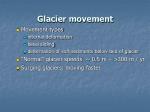 PPT - Glacier Motion PowerPoint Presentation - ID:232141