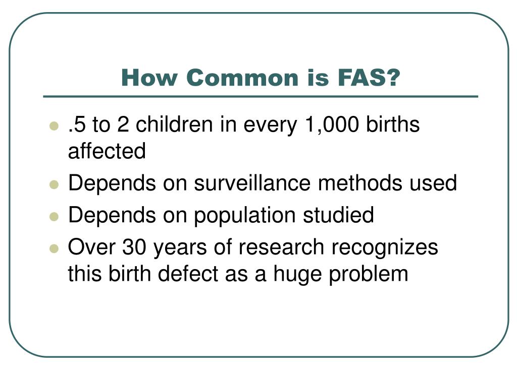PPT - Fetal Alcohol Syndrome PowerPoint Presentation, free download ...