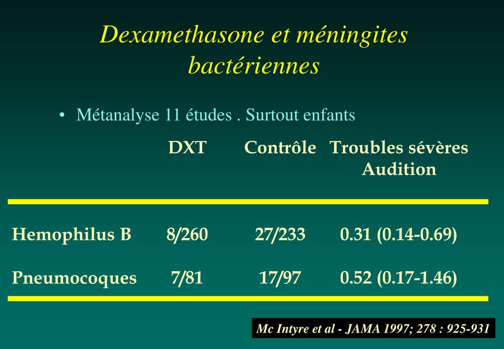 PPT - Méningites bactériennes communautaires graves PowerPoint ...
