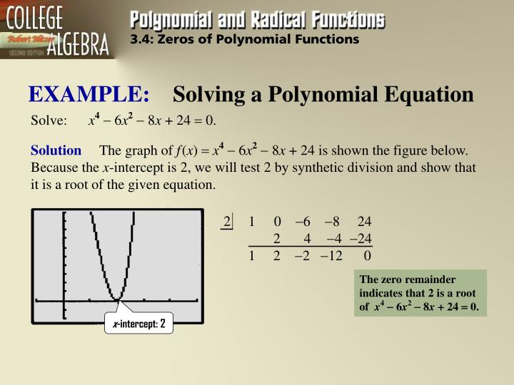 PPT - The Rational Zero Theorem PowerPoint Presentation - ID:234363