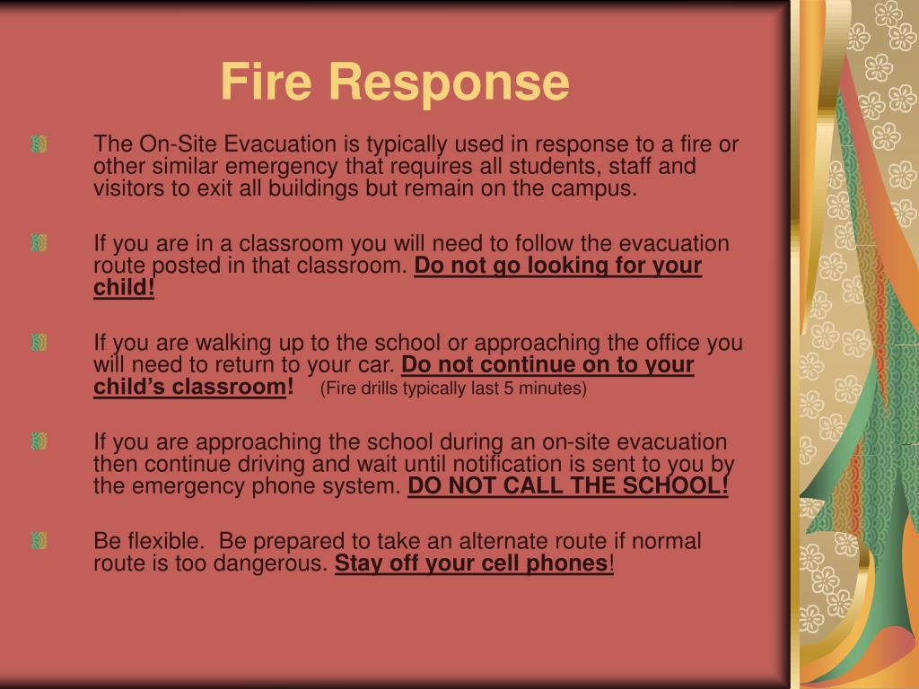 PPT - EMERGENCY RESPONSE PLAN PowerPoint Presentation, free download ...