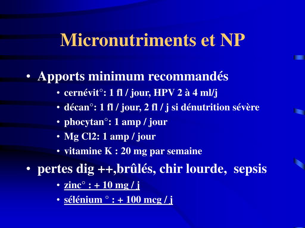 PPT - Bases de la Nutrition périopératoire PowerPoint Presentation ...