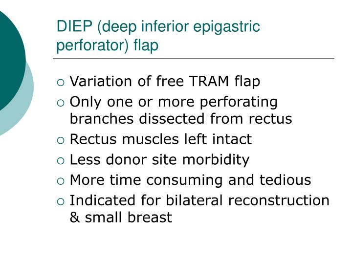 PPT - Breast Reconstruction PowerPoint Presentation - ID:236751