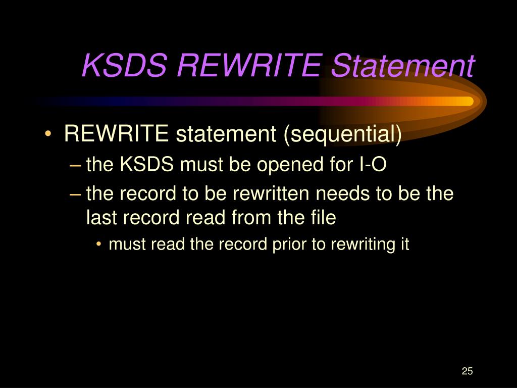 PPT - VSAM KSDS and COBOL PowerPoint Presentation, free download - ID ... PPT - VSAM KSDS and COBOL PowerPoint Presentation, free download - ID ...