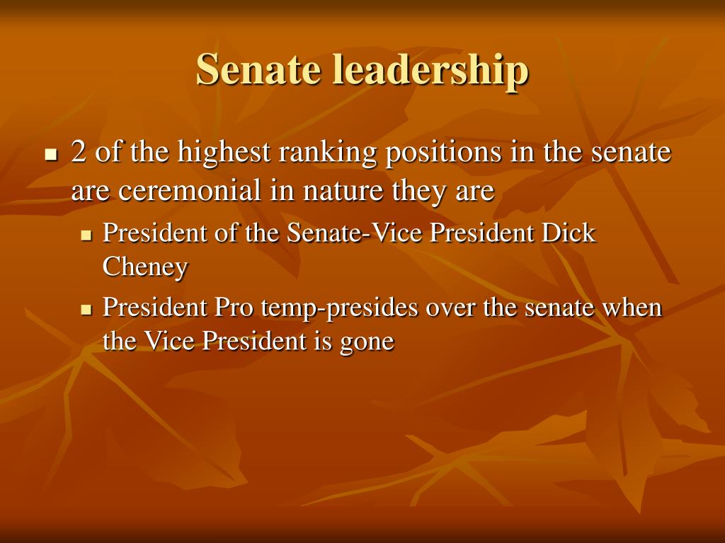 PPT - Leadership in Congress PowerPoint Presentation, free download ...