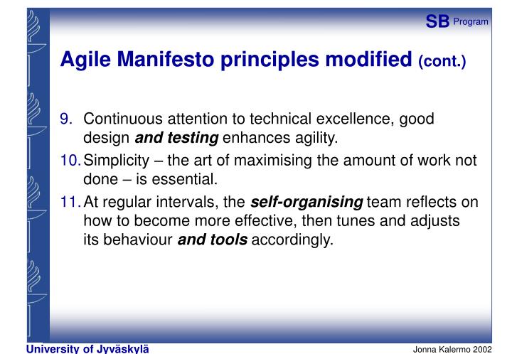 PPT - Agile Software Development PowerPoint Presentation - ID:237035