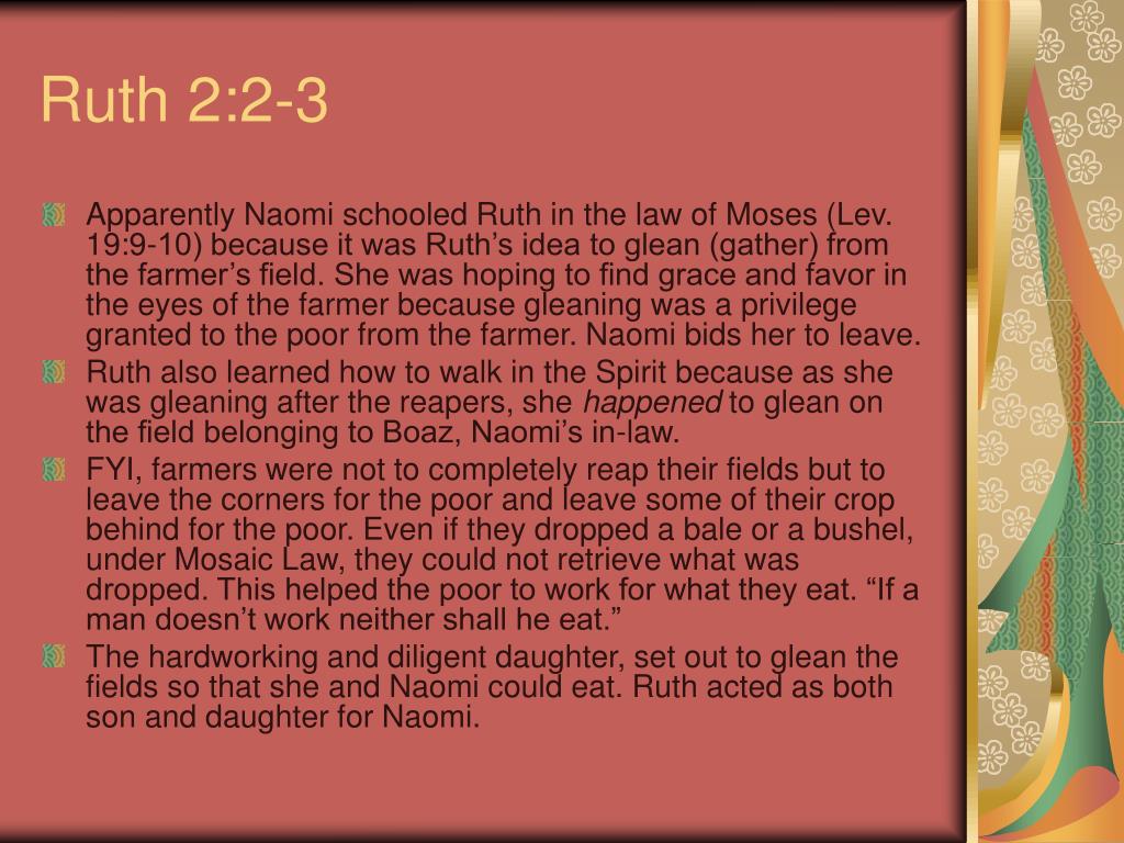 Ppt The Book Of Ruth Powerpoint Presentation Free Download Id 237233
