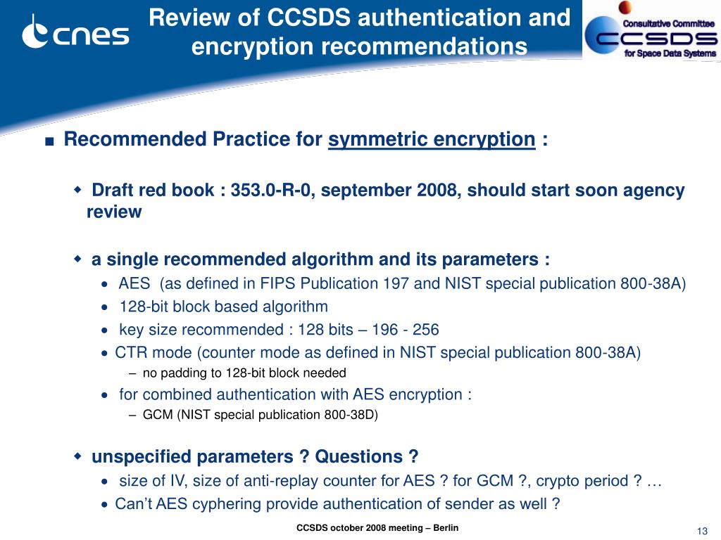 Ppt Space Data Link Security Bof Sea Sls October 14 2008 Meeting