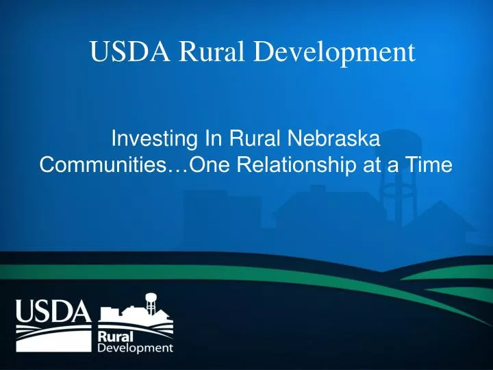 PPT - USDA Rural Development PowerPoint Presentation, free download ...