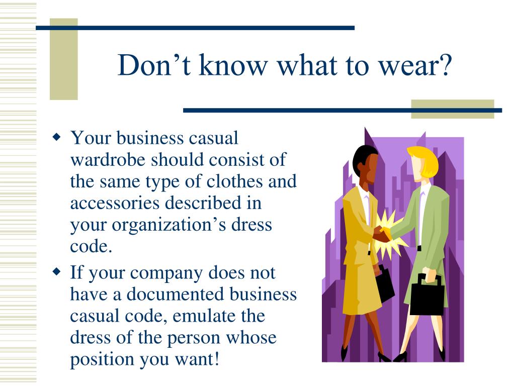 PPT - Dress for Success PowerPoint Presentation, free download - ID:238516