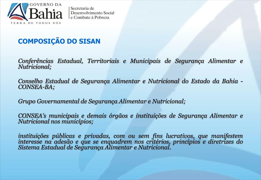 PPT - Políticas de Segurança Alimentar e Nutricional PowerPoint ...