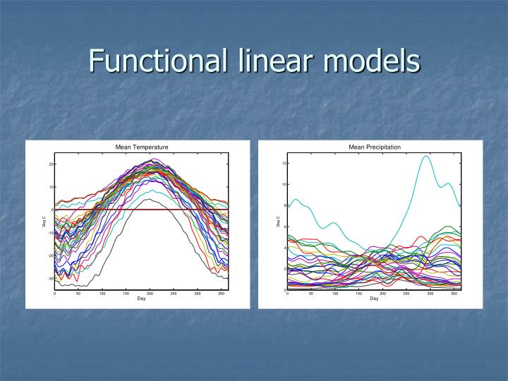 PPT - Functional linear models PowerPoint Presentation, free download ...